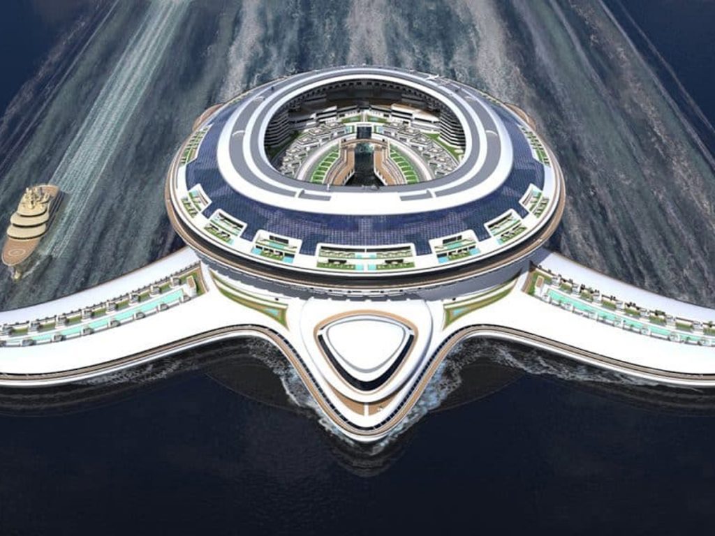 Pangeos: Saudi Arabia's new turtle-shaped floating city Pangeos: Saudi Arabia's new turtle-shaped floating city