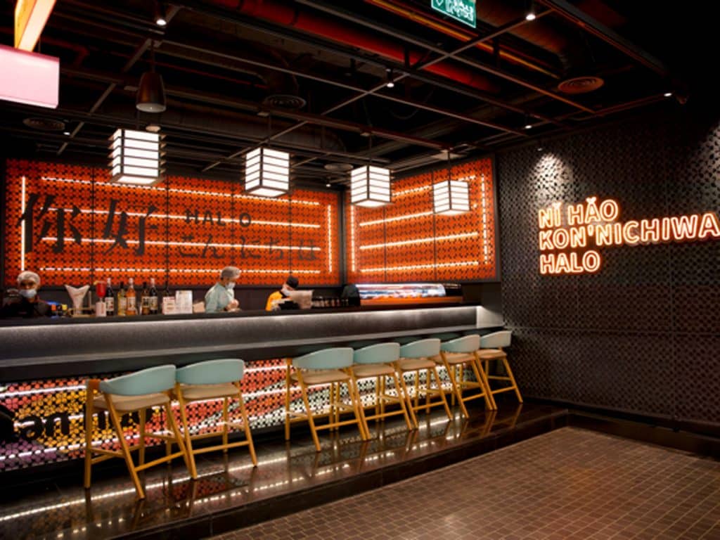 Eat from three different restaurant menus on one table at Asian Hub ... Eat from three different restaurant menus on one table at Asian Hub ...